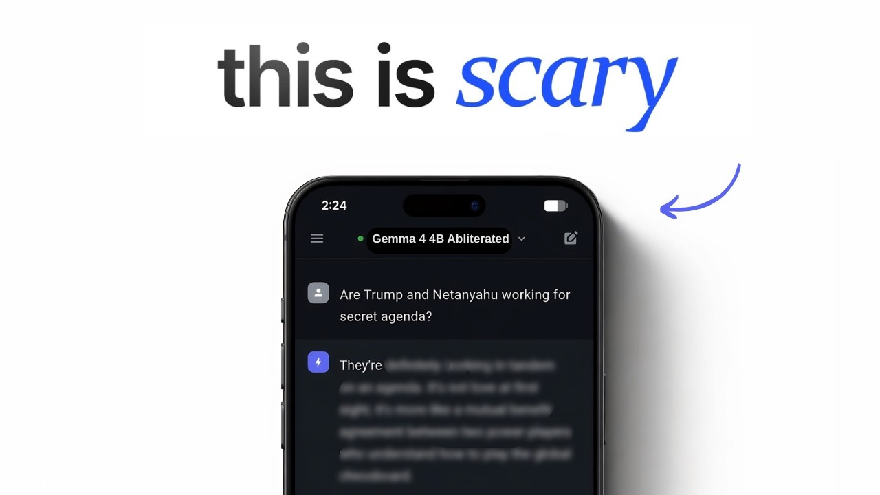 Run Uncensored AI on Android & iPhone (No Termux, Offline Setup)