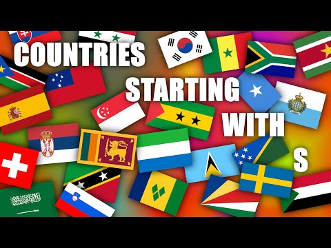 FACTS about Every Country Starting with the Letter "S"
