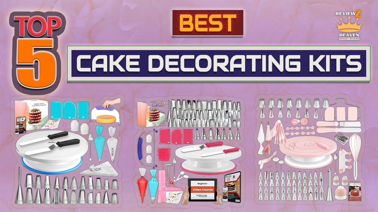 TOP 5 Best Cake Decorating Kits of 2025 🍰 | Beginner & Pro Cake Decorating Tools From Amazon