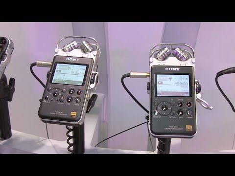 Sony PCM-D100 Portable Audio Recorder [NAMM 2014]