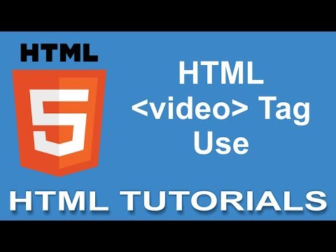 html video tag