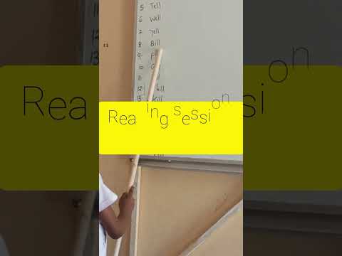 Reading words ending with -ll