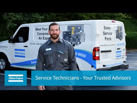 Service Technicians - Your Trusted Advisors | Atlas Copco Compressors