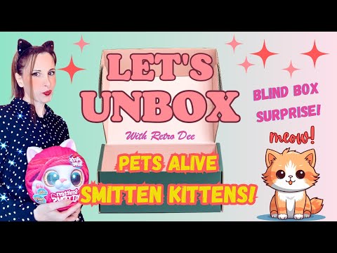 Let's Unbox! Zuru Pets Alive Smitten Kittens #unboxing
