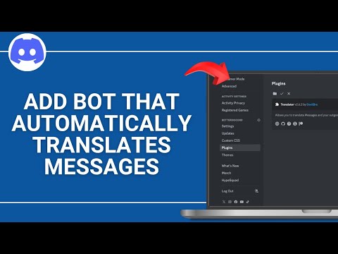 How to Add Discord Bot that Automatically Translates your Messages