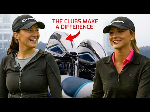 Hannah Cook puts TaylorMade's new women's clubs to the test