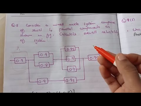 [PROBLEM] System Reliability Calculation ! how to calculate reliability of a system