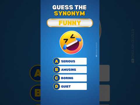 Guess The Synonyms 04 | Test Your English #englishquiz #synonymsquiz