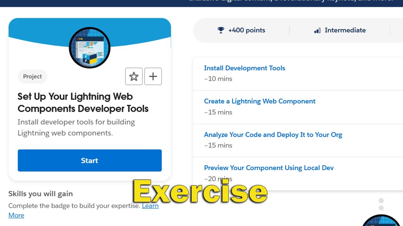 Set Up Your Lightning Web Components Developer Tools Follow Along Exercise Challenge