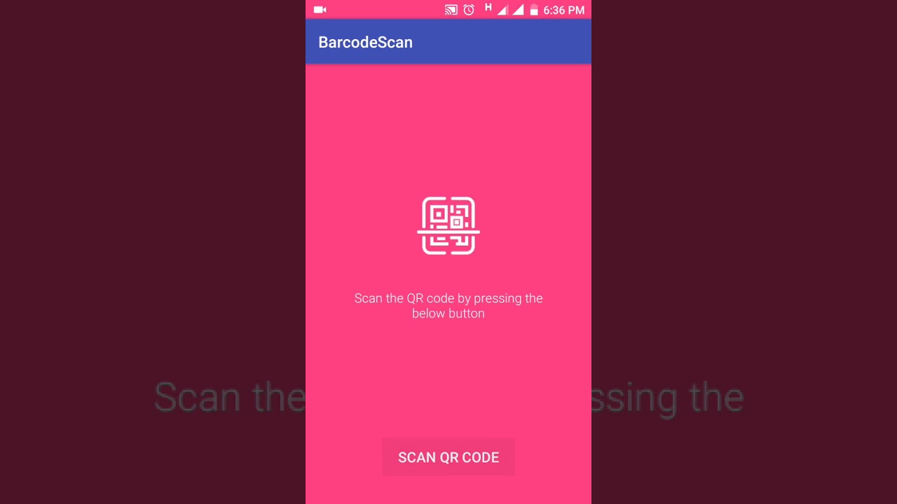 Android Barcode / QR Code Scanner using Google Mobile Vision