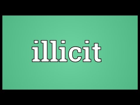 Illicit Meaning