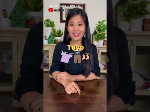 Tagalog Sentences: OPPOSITES 🇵🇭 Hot, Cold, Wet, Dry | Filipino Culture | Philippines | Lessons