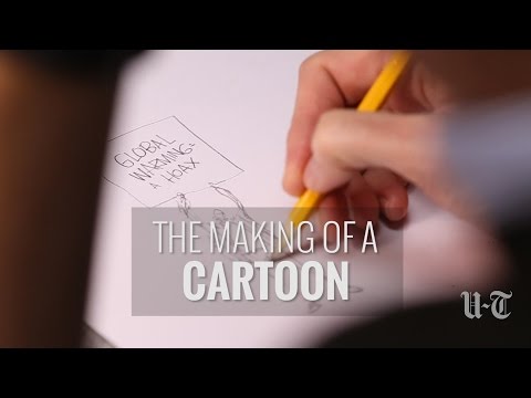 Making Of A Cartoon | San Diego Union-Tribune