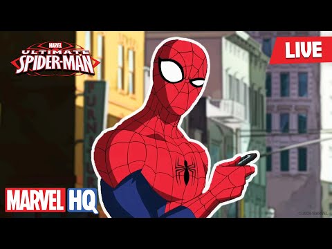 π΄ LIVE! Ultimate Spider-Man π΅π·οΈπ΄ | 24/7 Full Episode Live Stream