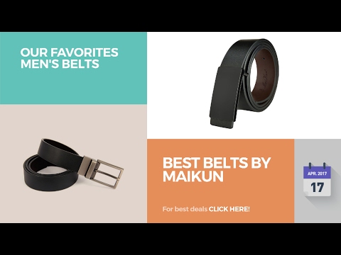 Best Belts By Maikun Our Favorites Men's Belts