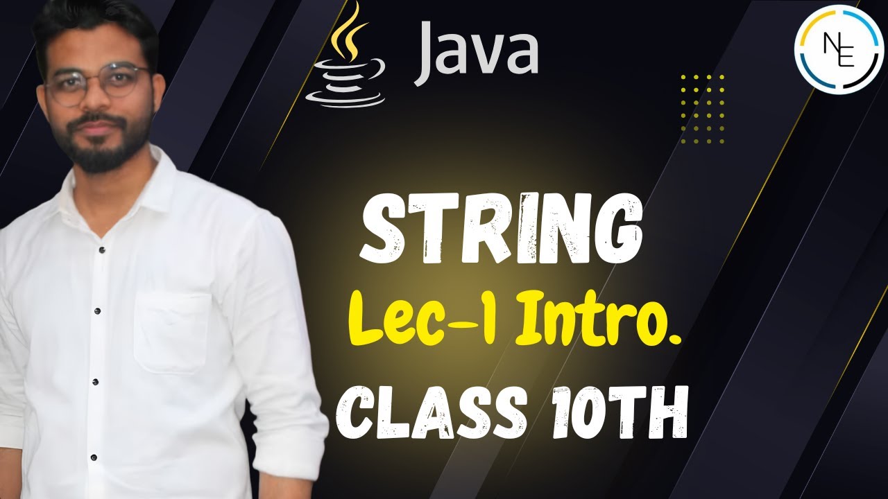 Strings in Java – ICSE/ISC Class 10 | Java String Tutorial | Class 10 ICSE/ISC | |NetworkersEra |