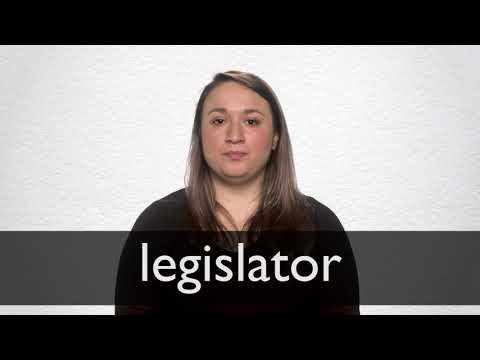 LEGISLATOR definition and meaning | Collins English Dictionary
