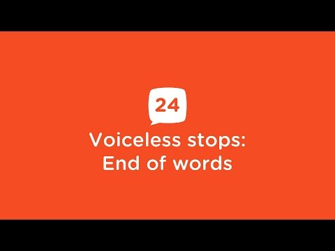 Real English #24: Voiceless stops - End of words