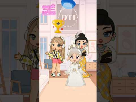 When the Quiet Girl Goes SILENT and SLAYS #roblox #dresstoimpress #gacha #dti