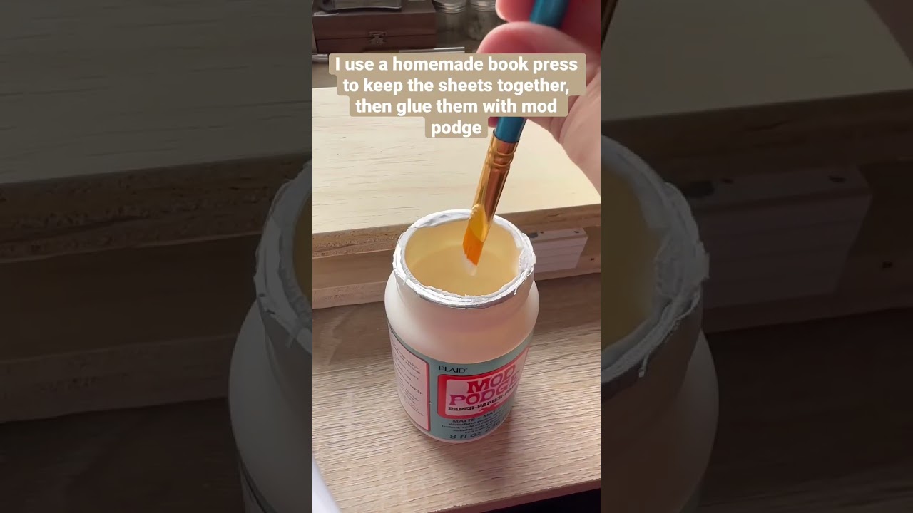 How I Make Notepads from Home for my Stationery Shop! #stationeryshop #stationery #notepad