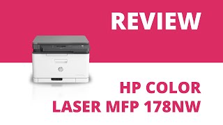 HP Color Laser MFP 178nw A4 Colour Multifunction Laser Printer - 4ZB96A