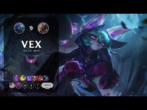 Vex Mid vs Zed - NA Master Patch 13.10