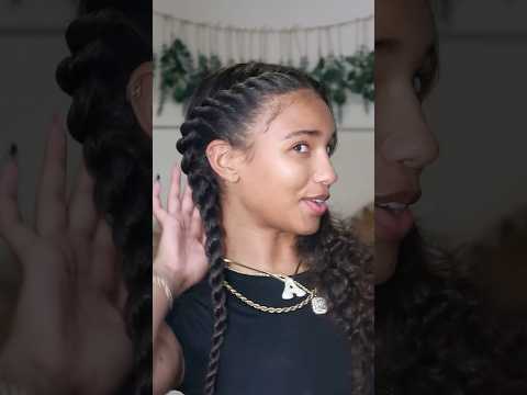 two strand braid tutorial!