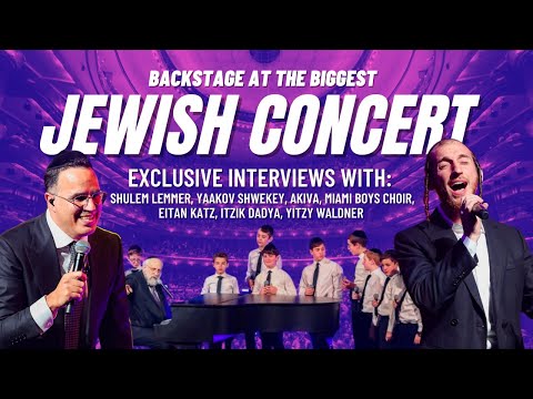 BACKSTAGE AT HASC 36 🎤 🎶 Yaakov Shwekey | Shulem Lemmer | Miami Boys Choir | Akiva and MANY MORE! 🎉
