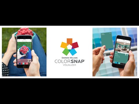 Sherwin Williams ColorSnap Visualizer App