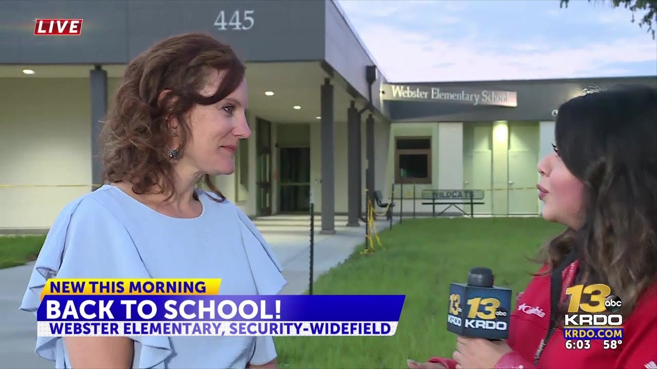 Back to school with Webster Elementary