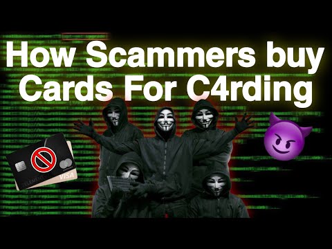 How Scammers Buy Cards For Carding?? 😈 Watch Till The End ‼️
