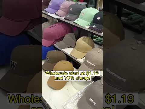 Best Website To Buy Wholesale Hats | 70% Cheap Wholesale Baseball Caps Market | Support Customized