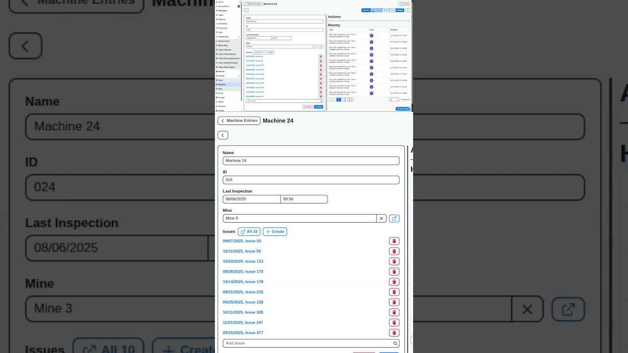 Mining Management Solution | ChecklistGuro #mining #inspection  #digitaltransformation #bpmsoftware