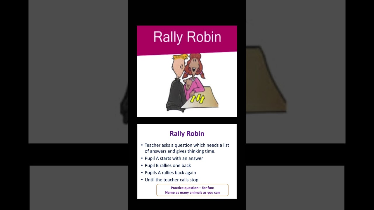 Rally Robin & Round Robin  | Kagan Cooperative Learning