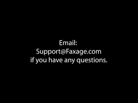 How to Send a Fax From Your Email with FAXAGE
