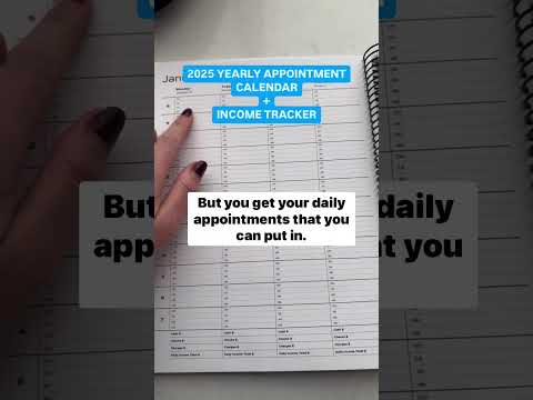 Top Appointment Calendar & Income Tracker for Beauty Professionals #beautyprofessional