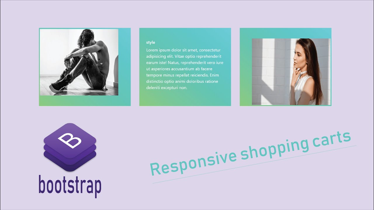 How to make responsive shopping carts + bootstrap