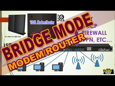 How to bridge mode TP-LINK Modem/Router - OZZYSERO