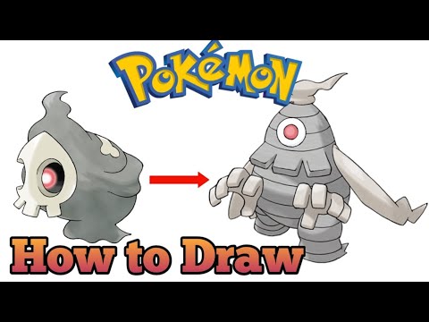 💥How to Draw Duskull and Dusclups || Pokemon drawing #pokemon #drawing