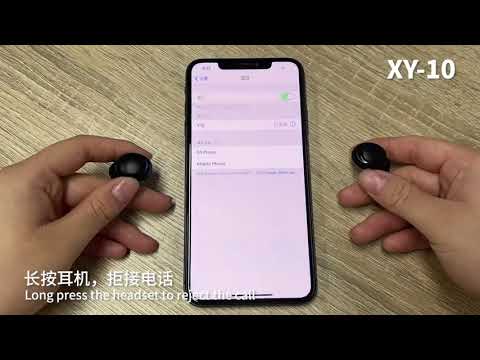 XY-10 TWS 5.0 Wireless Earbuds Sports Gaming Headset With LED Display headphones