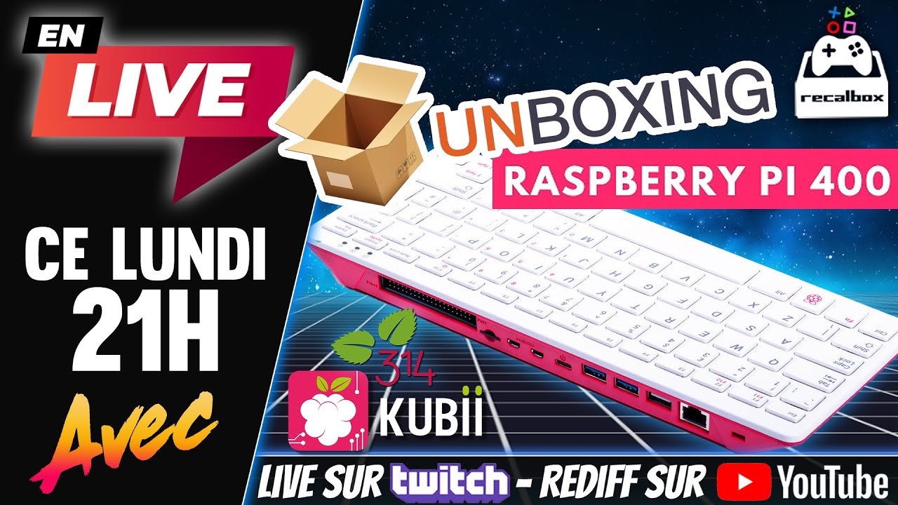 Raspberry Pi 400 un Raspberry Pi à 1,8 GHz dans un clavier - Framboise 314, le Raspberry Pi à la ...