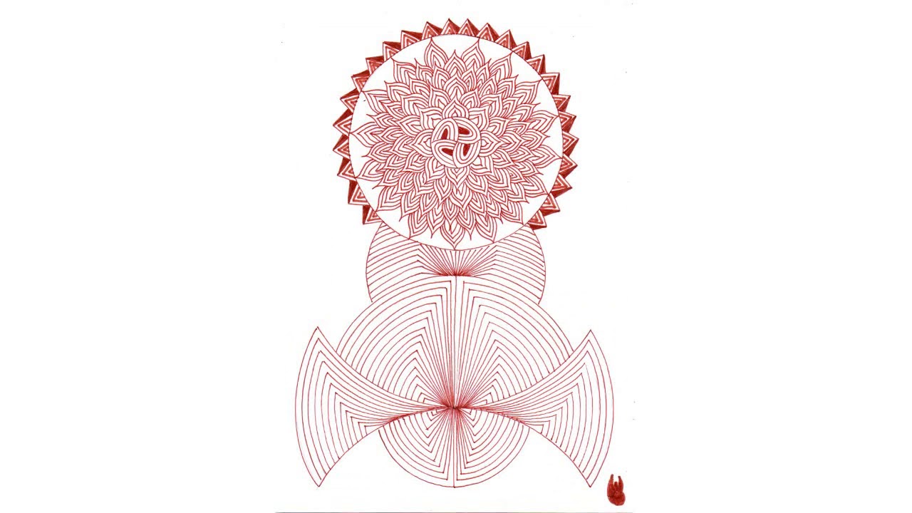25 zentangle patterns mandala