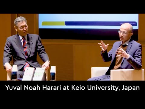 Yuval Noah Harari interviewed at Keio University, Japan | canisgallicus