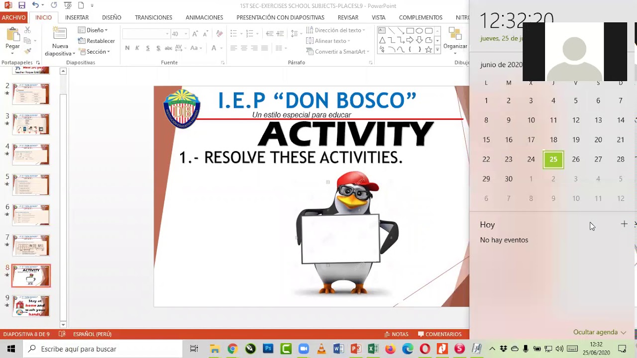 EXERCISES SCHOOL OBJECTS PREPOSITIONS  1ST SECONDARY