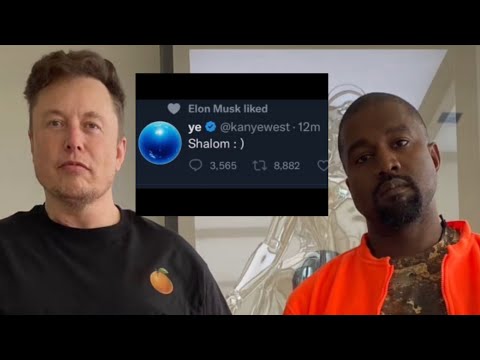 Kanye West Tweets “Shalom” Upon Return To Twitter, Elon Musk Likes Tweet