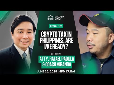 🇵🇭 LIVE: PH Gov’t Targets Crypto Traders – New Tax Reporting Framework by 2028!