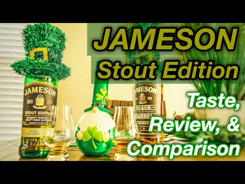 Jameson Stout Edition Whiskey Vs. Jameson Black Barrel Whiskey *** Irish Whiskey Review
