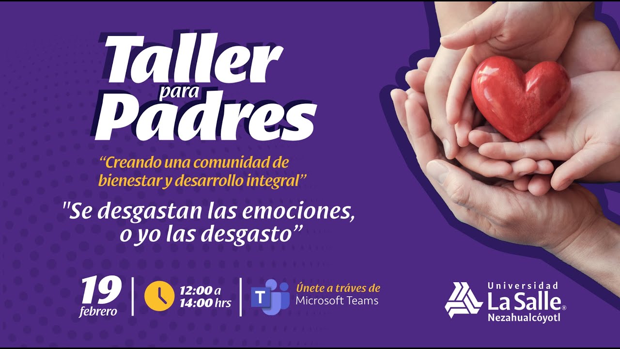 Taller para padres: Desgaste Emocional