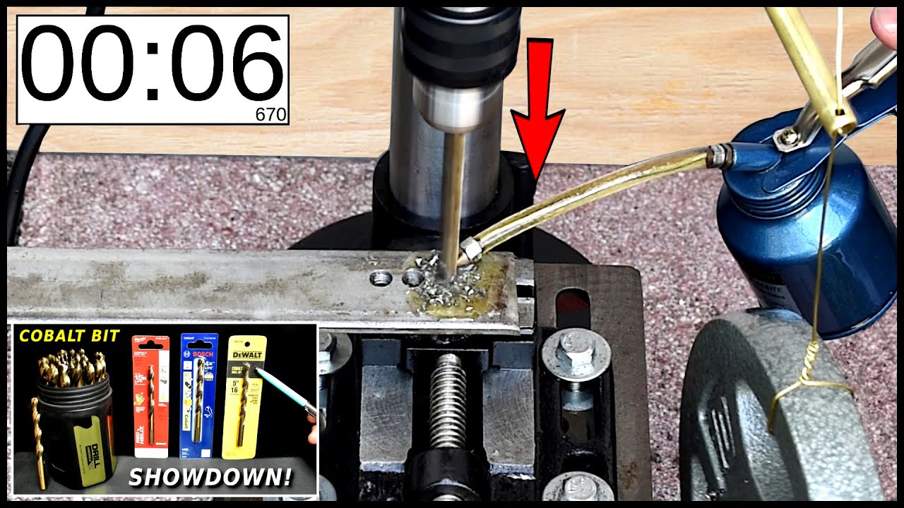 Which COBALT Drill Bit Is Best? Find Out! (Milwaukee, Drill America, Bosch or Dewalt)