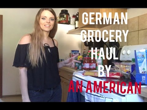 GERMAN GROCERY HAUL BY AN AMERICAN!! (SO CHEAP!!!) NETTO AND EDEKA STORES